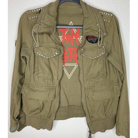 Hysteric Glamour | Jackets & Coats | Vintage Hysteric Glamour Khaki Jacket | Poshmark